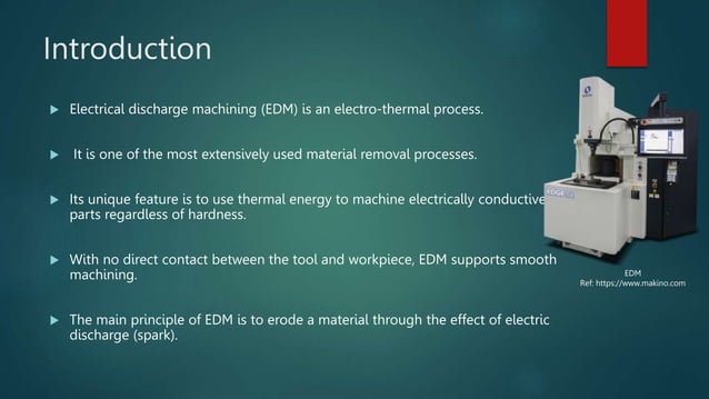 EDM.pptx | Chemistry | Science