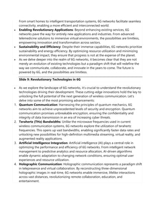 6G network features seminar presentation.docx