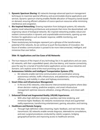 6G network features seminar presentation.docx