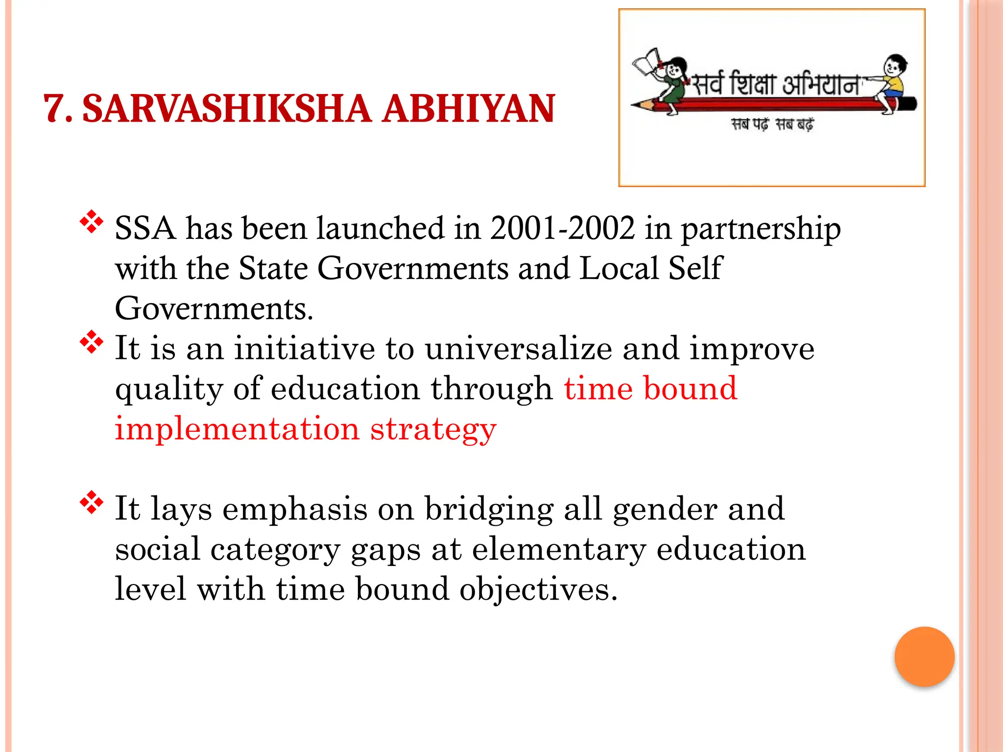 Universalisation of elementary education | PPTX