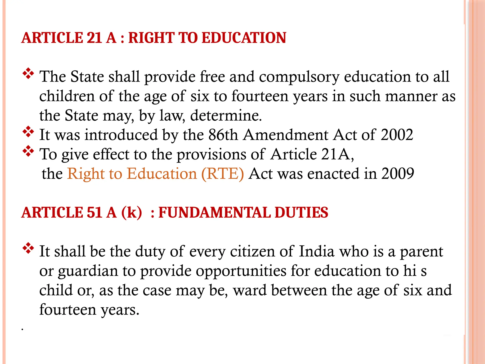 Universalisation of elementary education | PPTX