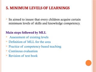 Universalisation of elementary education | PPT