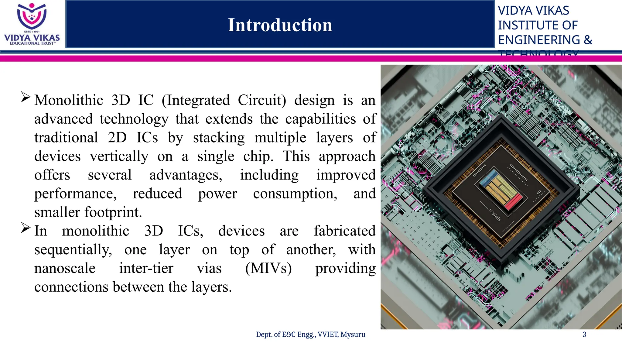 monolithic integrated 3d circuits technology | PPTX