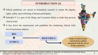Ethical guidelines for biomedical research on human participant ...