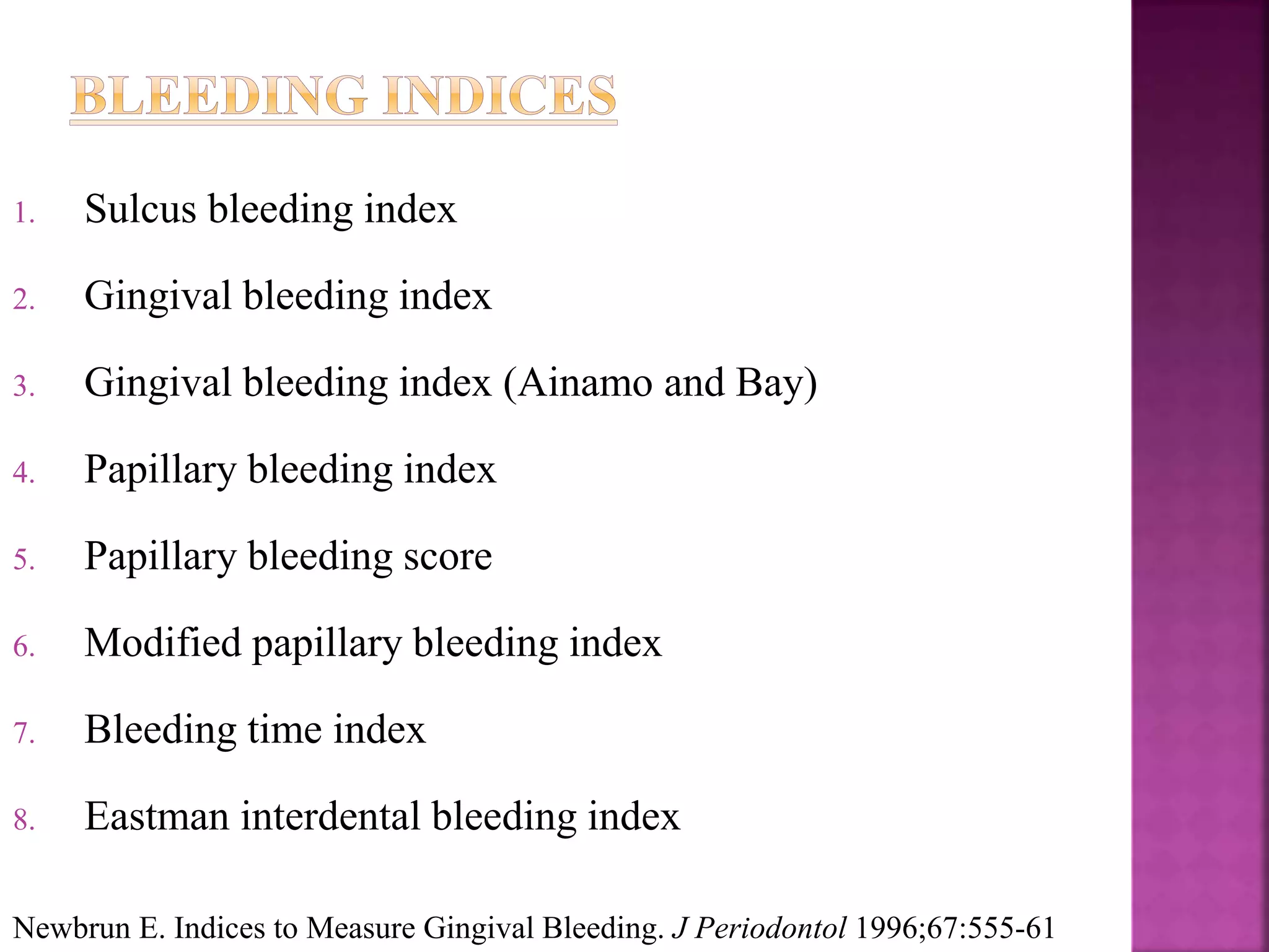 bleeding on probing | PPTX