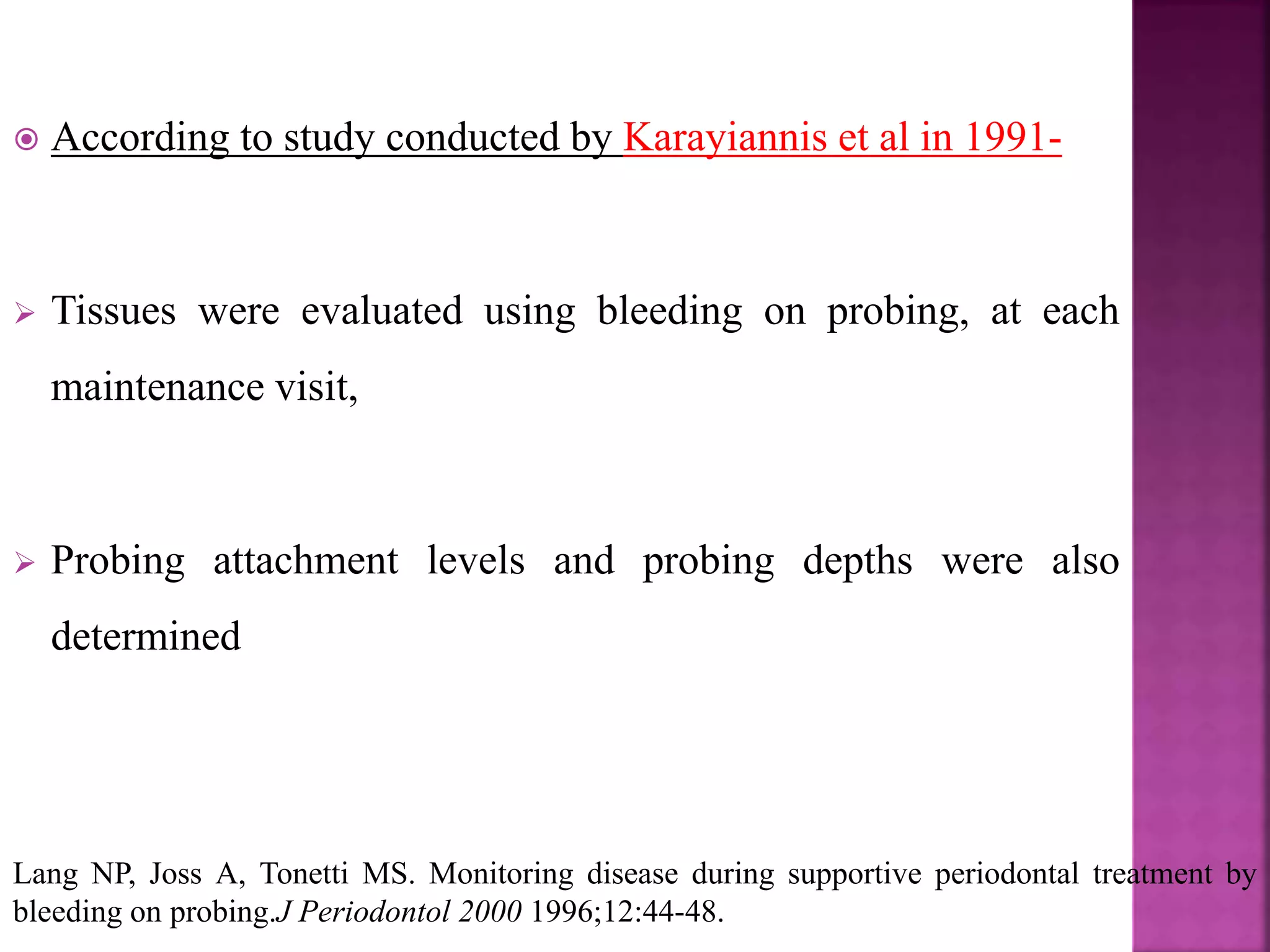 bleeding on probing | PPTX | Oral care | Personal Care