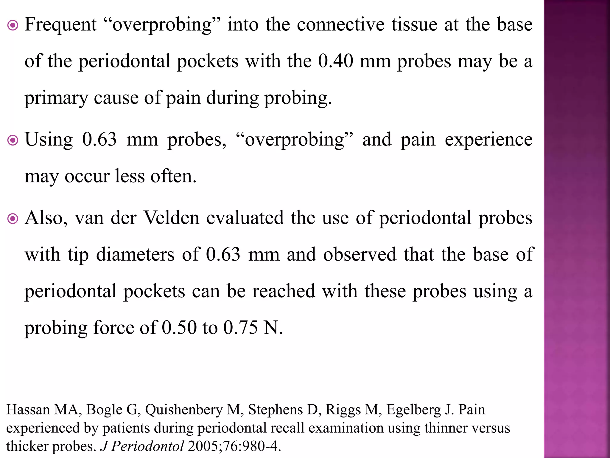 bleeding on probing | PPTX