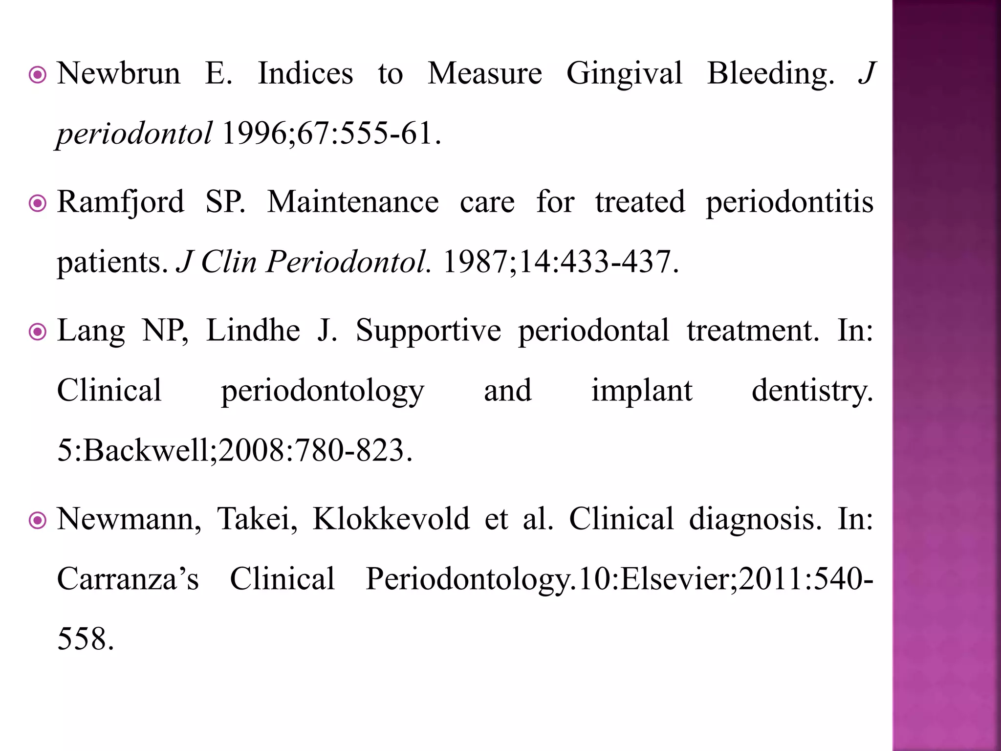 bleeding on probing | PPTX