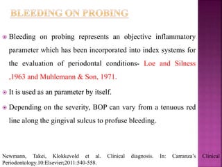 bleeding on probing | PPTX