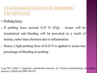 bleeding on probing | PPTX