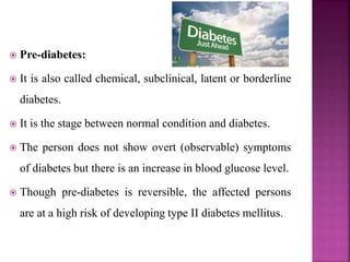 regulation of blood sugar | PPTX