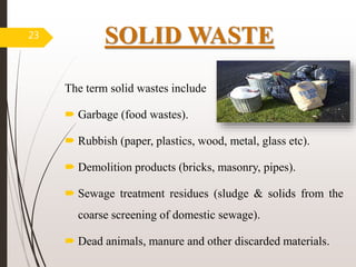 Solid waste management | PPTX