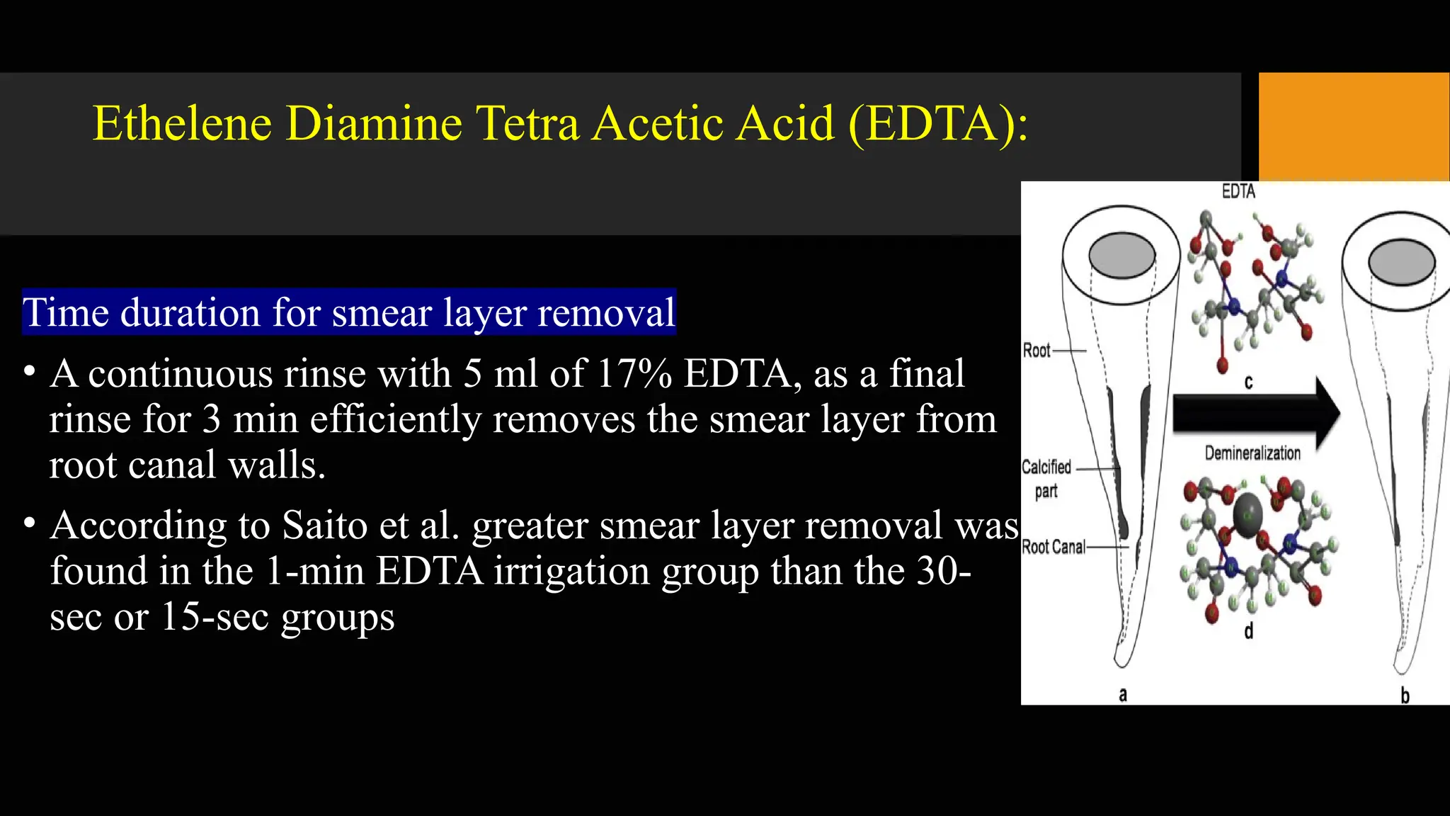 Conventional root canal irrigants used in endodontics | PPT