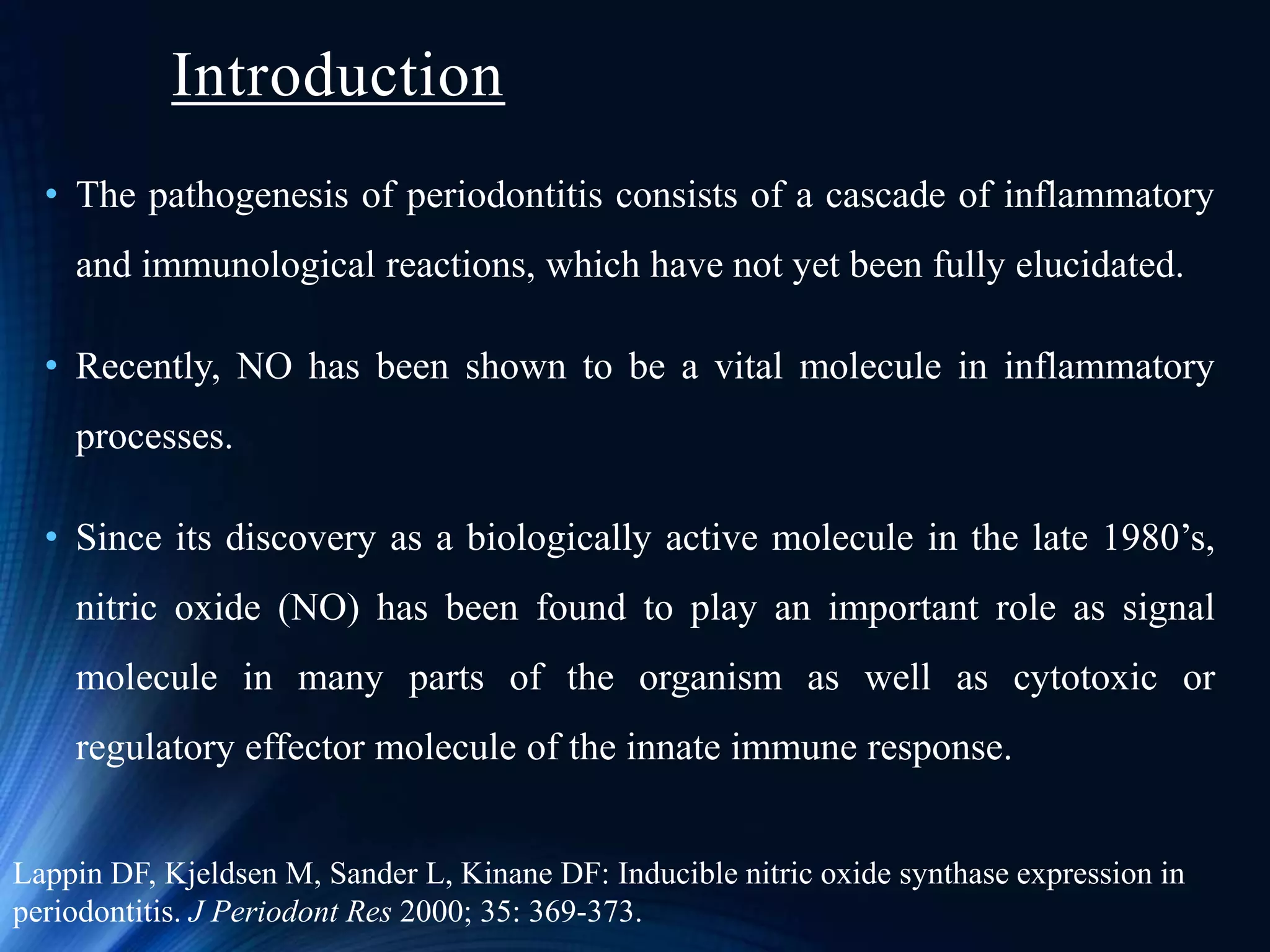 inducible nitric oxide synthase | PPTX