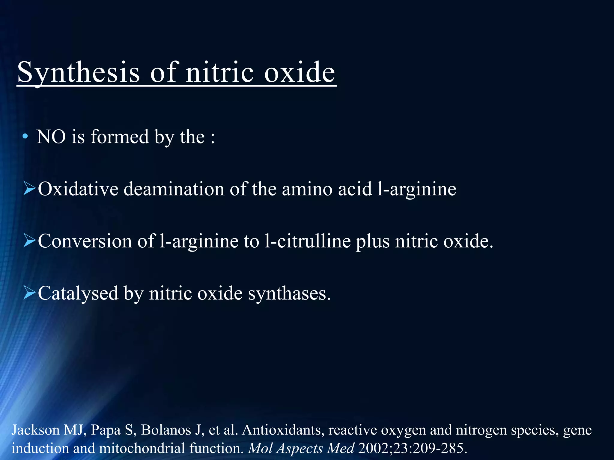 inducible nitric oxide synthase | PPTX