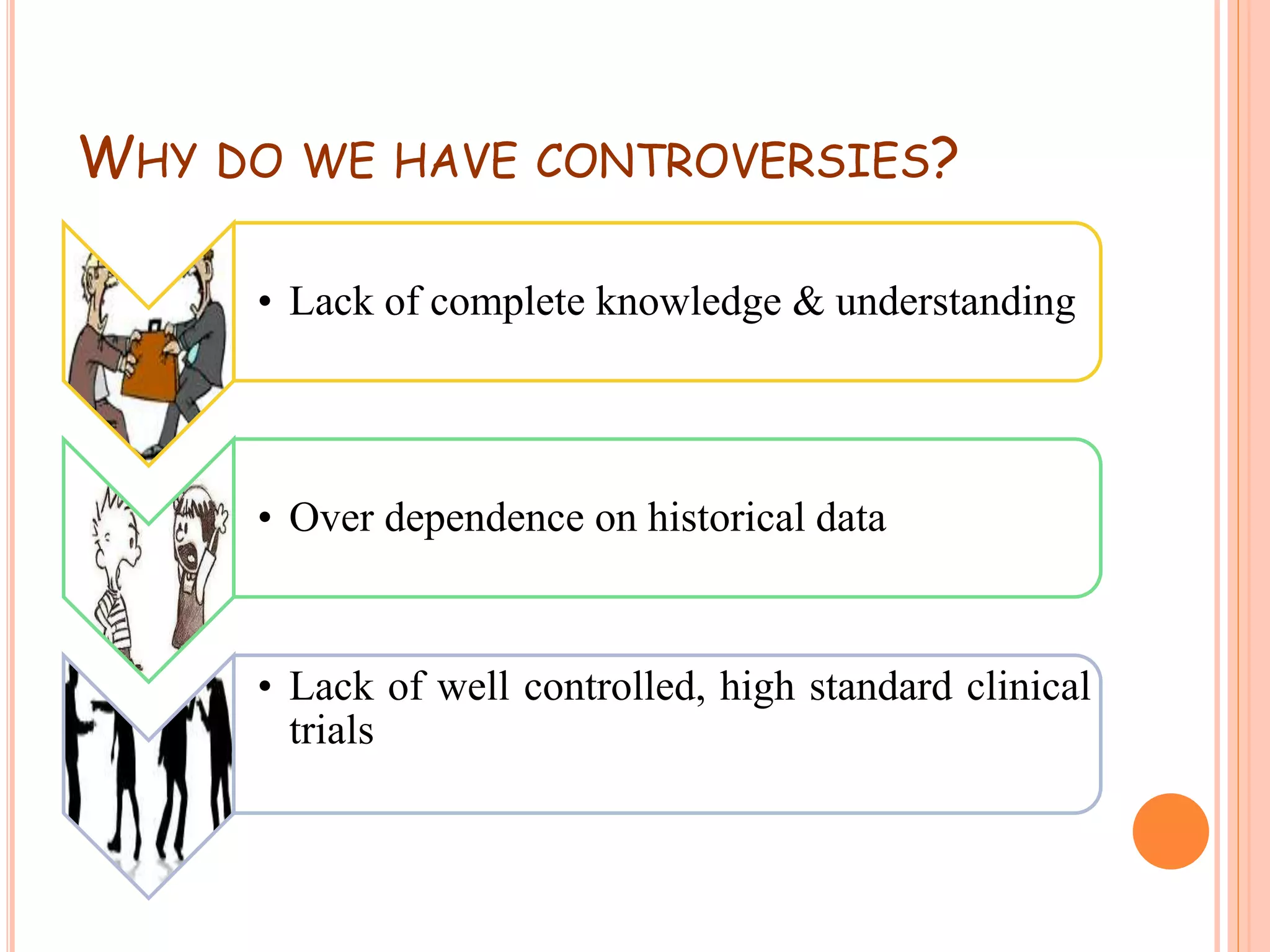 controversies in periodontics | PPTX
