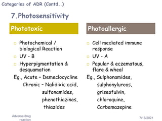 Seminar adverse drug reaction | PPTX
