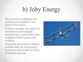 Seminar airborne wind turbines | PPT