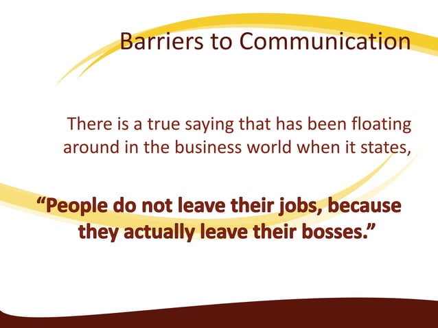 Seminar on barriers to communication | PPTX | Web Conferencing | Computer Software and Applications