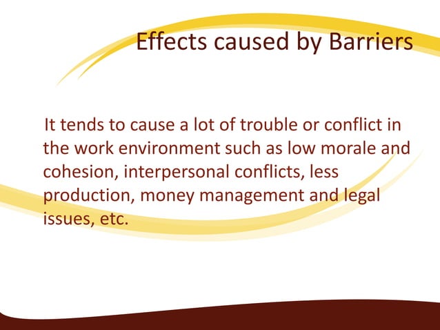 Seminar on barriers to communication | PPTX | Web Conferencing | Computer Software and Applications