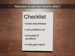 Seminar brand utility | PPTX