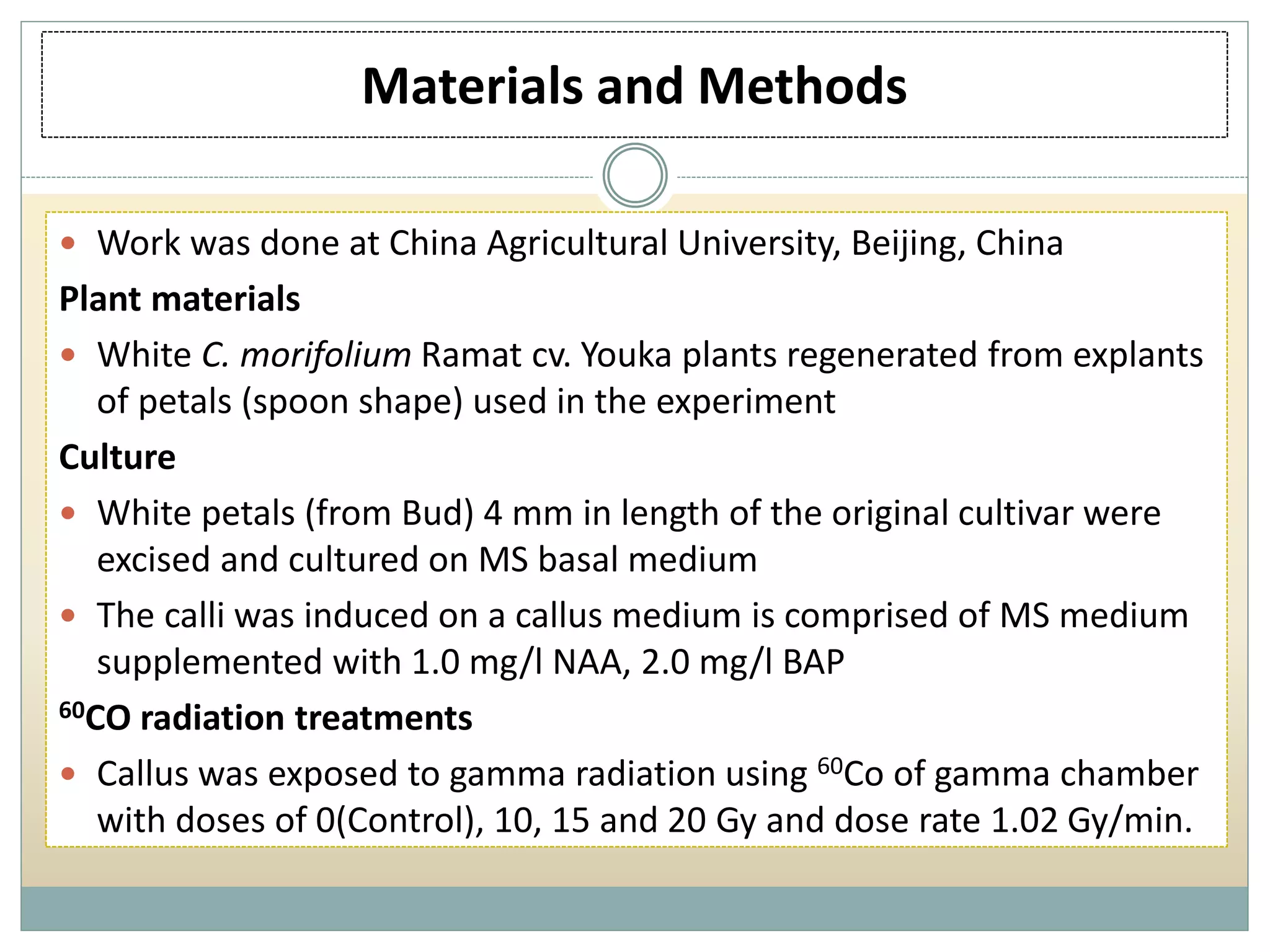 Breeding for Different Flower Forms in Ornamental Crops | PPTX