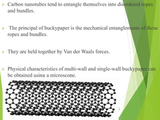 Seminar- Bucky paper | PPTX | Chemistry | Science