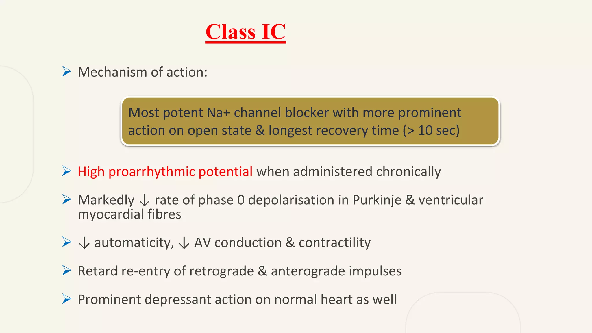 Pharmacotherapy of Cardiac arrhythmias | PPTX