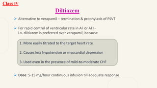 Pharmacotherapy of Cardiac arrhythmias | PPTX