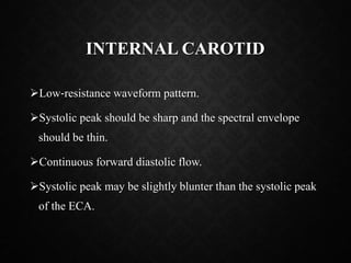 Carotid Doppler | PPTX