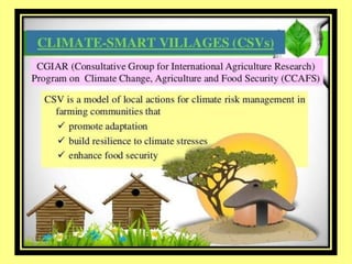 Climate Smart Agriculture | PPTX