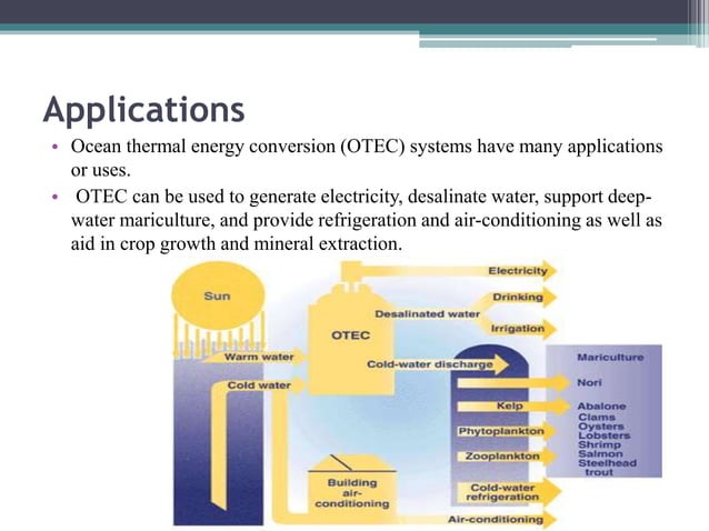 ocean thermal energy conversion(OTEC) | PPTX | Power and Energy ...