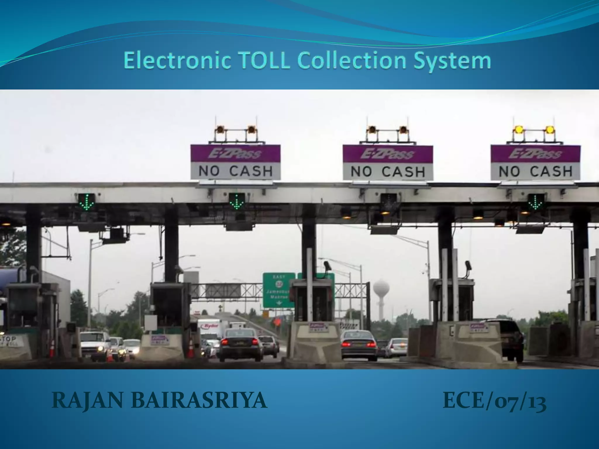 Electronic Toll Collection System | PPT