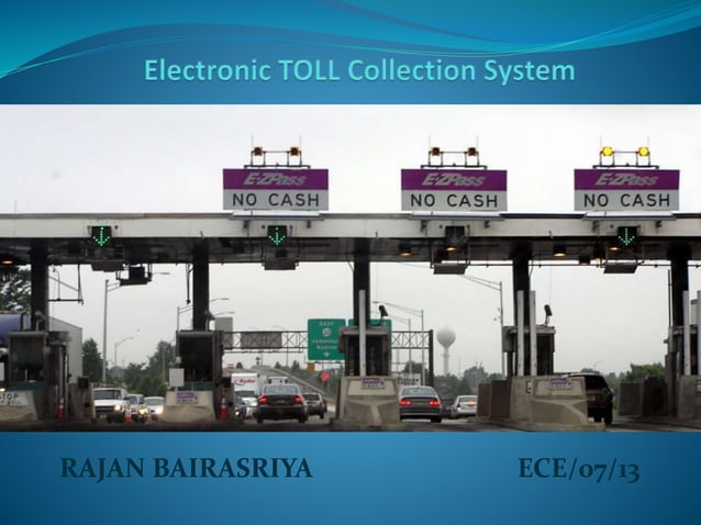 Electronic Toll Collection System | PPT