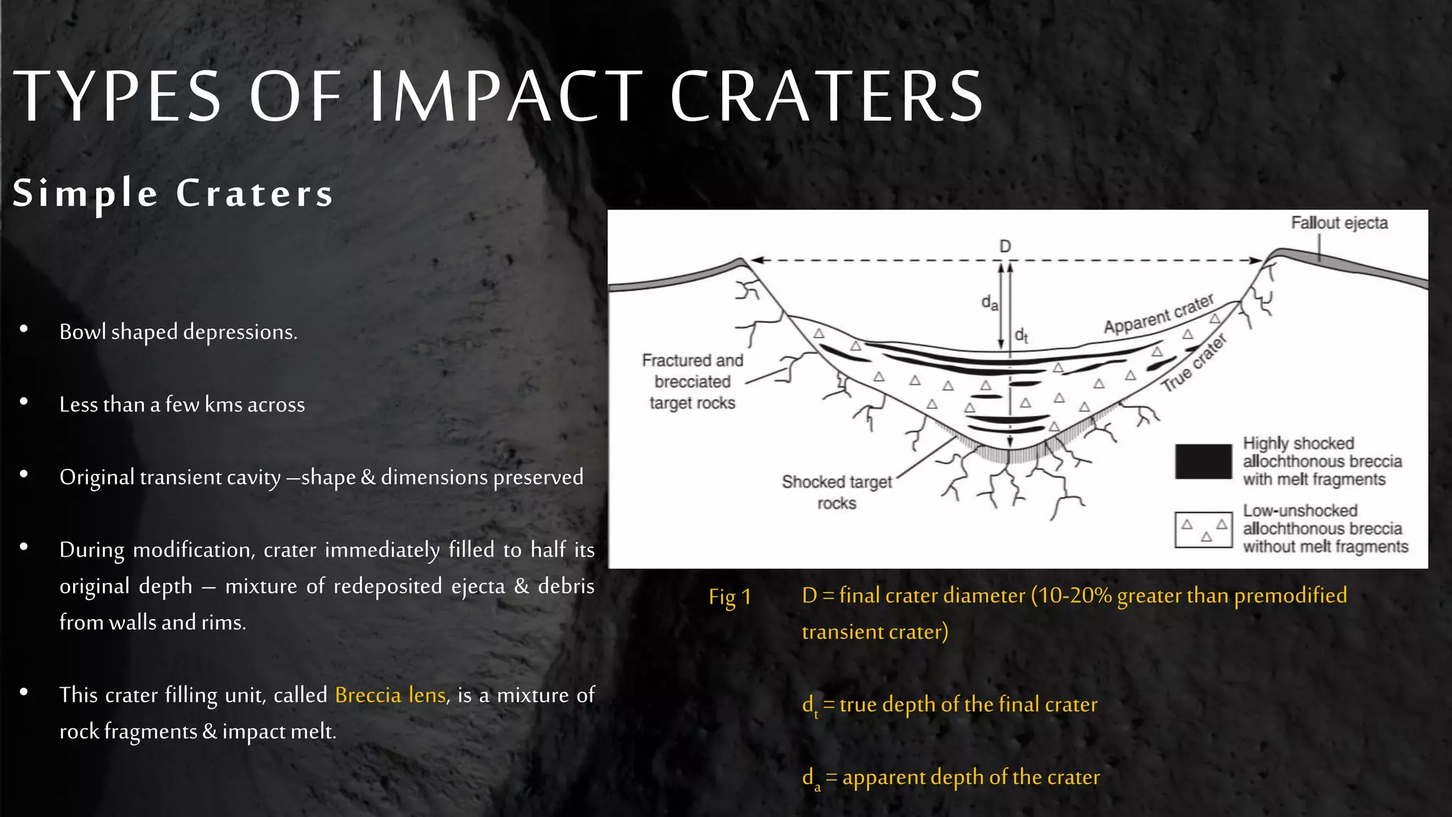 Impact Craters and Shock Metamorphism | PPTX