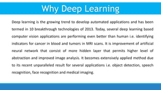 Prospects of Deep Learning in Medical Imaging | PPTX