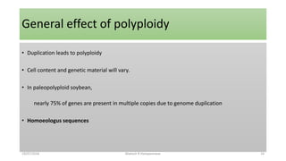POLYPLOID CROP RESEARCH IN THE AGE OF GENOMICS | PPTX