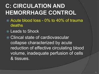 initial assessment and primary management in trauma | PPTX