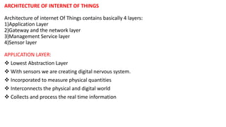 Internet of Things (IOT) | PPTX