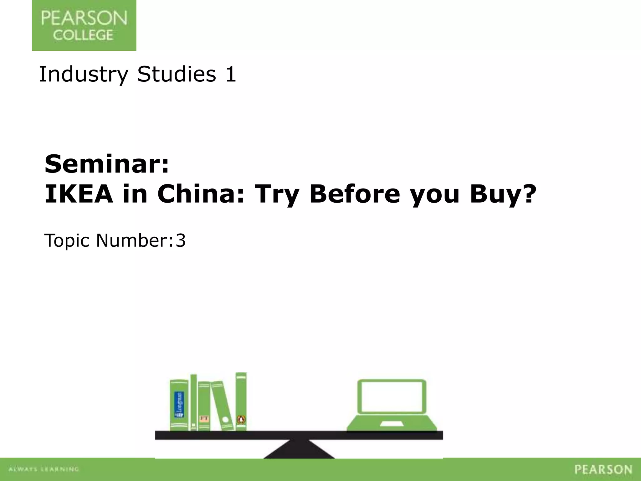 Seminar is3 ikea pre student | PPT