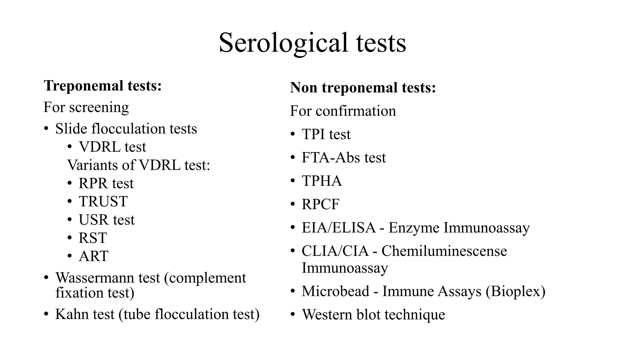 seminar- lab dx syphilis revised.pptx lab diagnosis of syphilis.lab ...