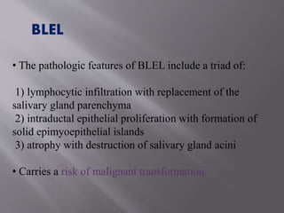 lymphoepithelial lesion | PPTX