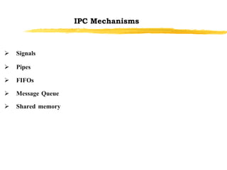 Inter-Process communication using pipe in FPGA based adaptive communication | PPTX | Operating ...