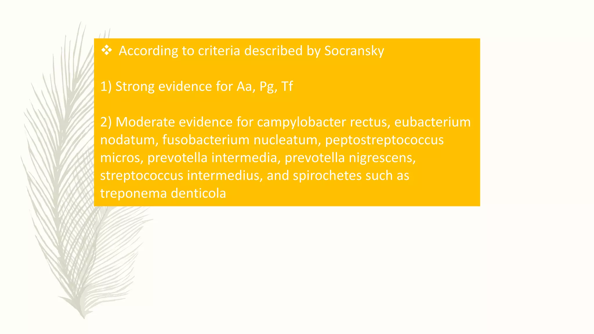 Advances in Microbiological diagnosis of Periodontal diseases | PPTX