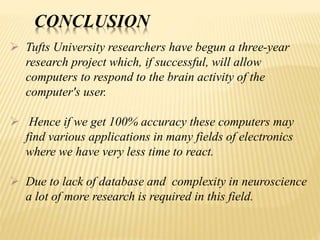Mind reading computers | PPTX