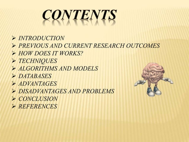 Mind reading computers | PPT