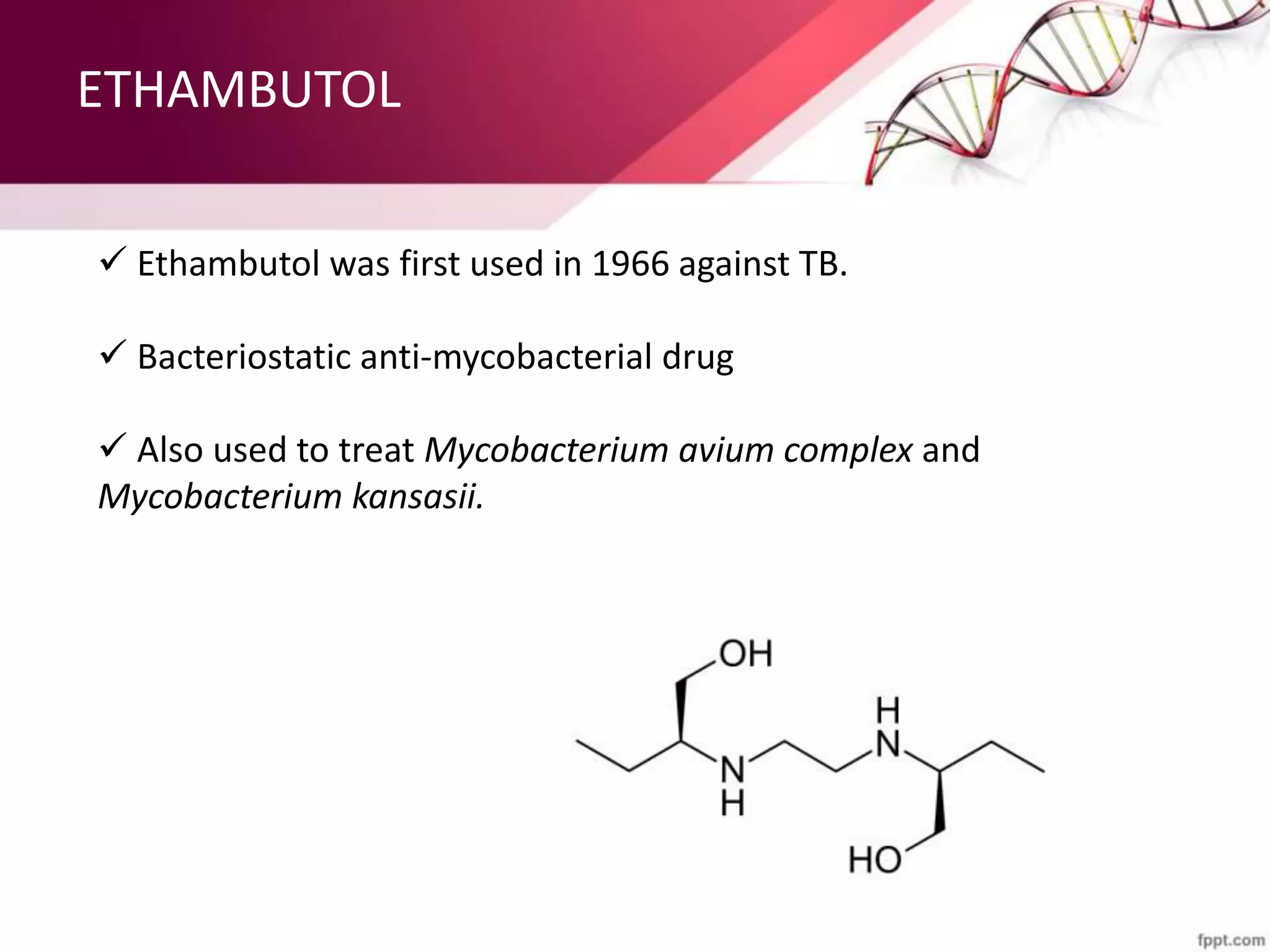 MOLECULAR BASIS & MECHANISMS OF DRUG RESISTANCE IN MYCOBACTERIUM ...