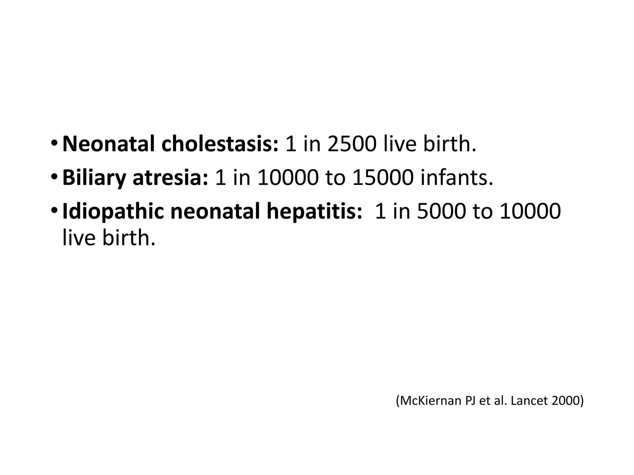 Neonatal Cholestasis | PPTX