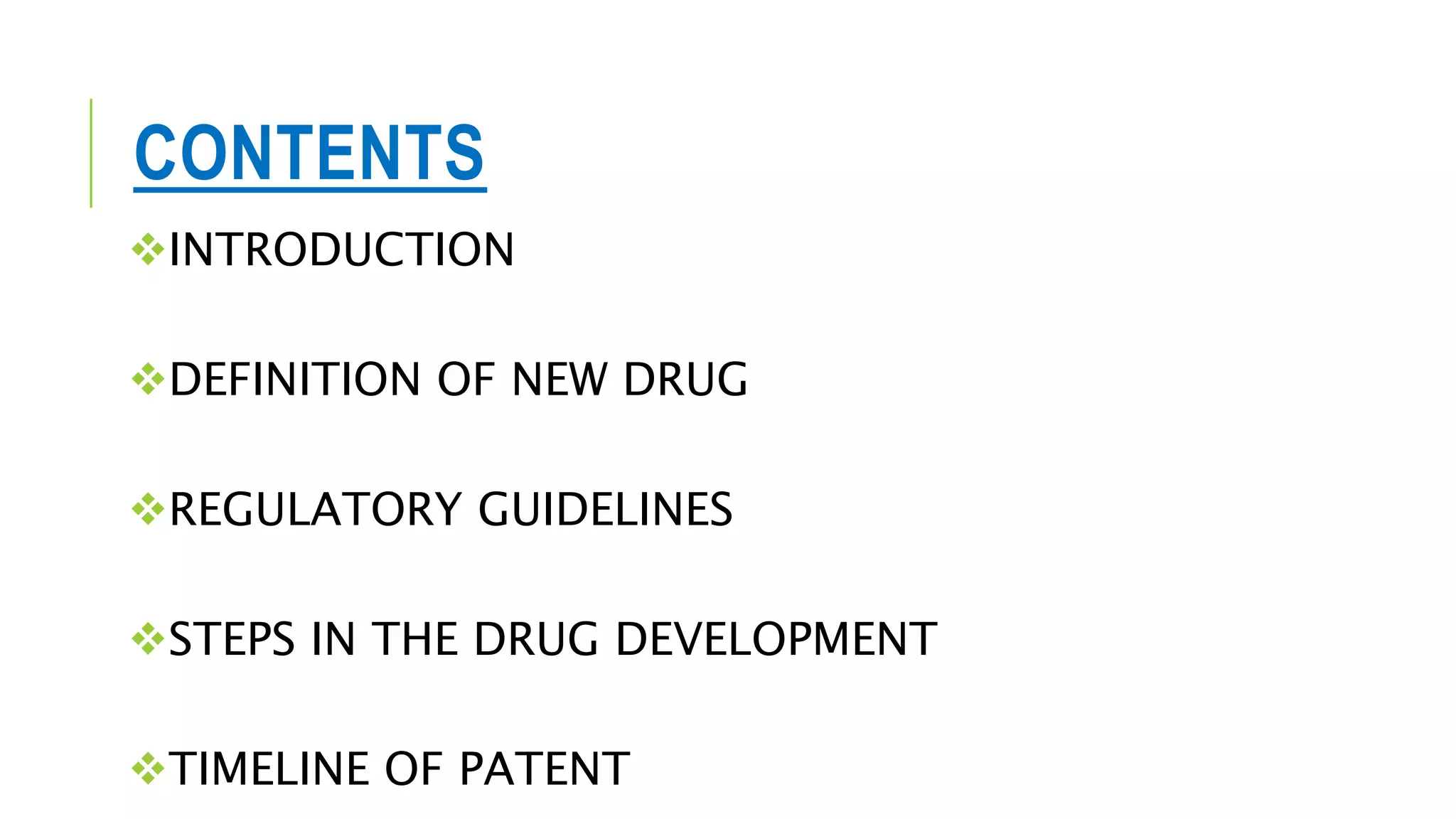 New drug development process | PPTX