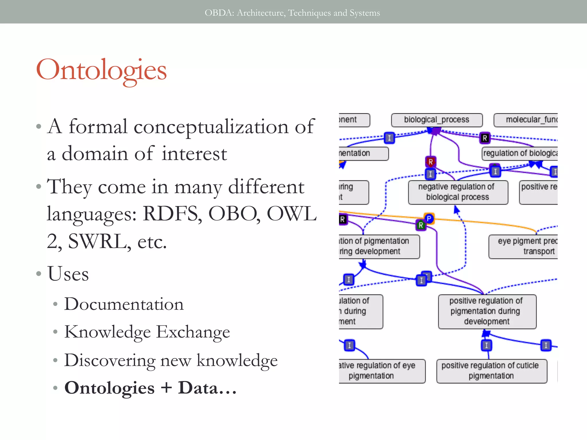 Stanford'12 Intro to Ontology Based Data Access for RDBMS through query rewriting | PDF